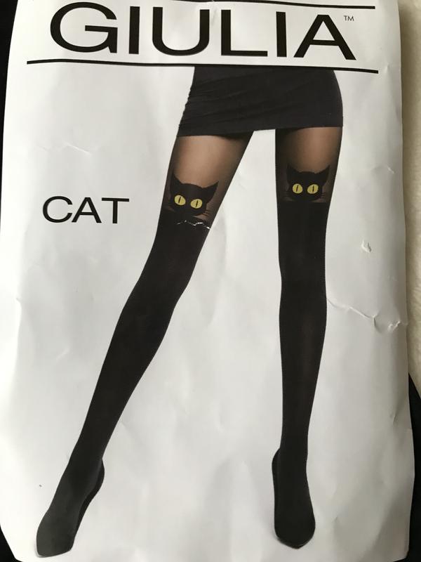 Giulia колготки жіночi enjoy cat 60 den, незвичайні, яскраві — ціна 200 грн у каталозі Колготки ...