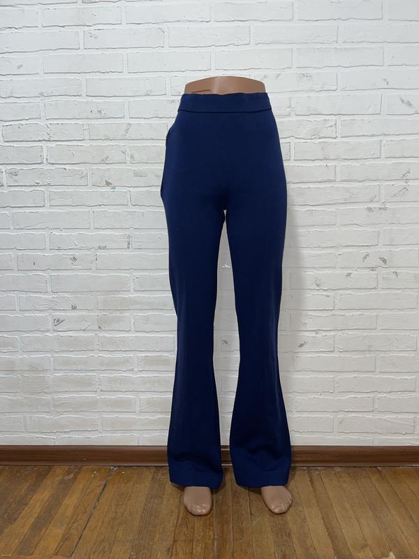 Гарні трикотажні штани брюки кльош — ціна 8 грн у каталозі Брюки Купити жіночі речі за доступною