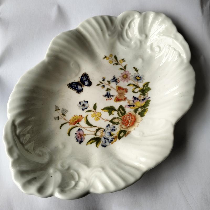 Фарфорова колекційна тарілка блюдо Cottage Garden Aynsley — ціна 550 грн у каталозі