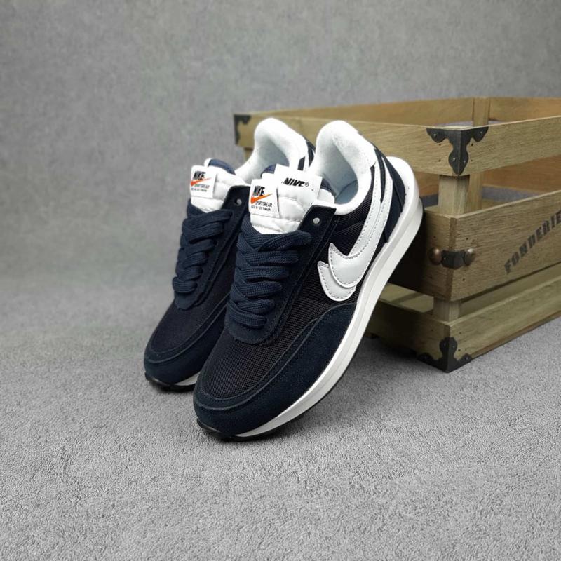 Жіночі якісні та стильні кросівки nike sacai чорні з білим — ціна 1250 ...