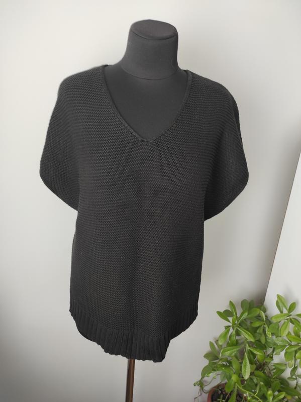 Трендовый вязаный жилет оверсайз 14-16 р от bpc collection — ціна 180 ...