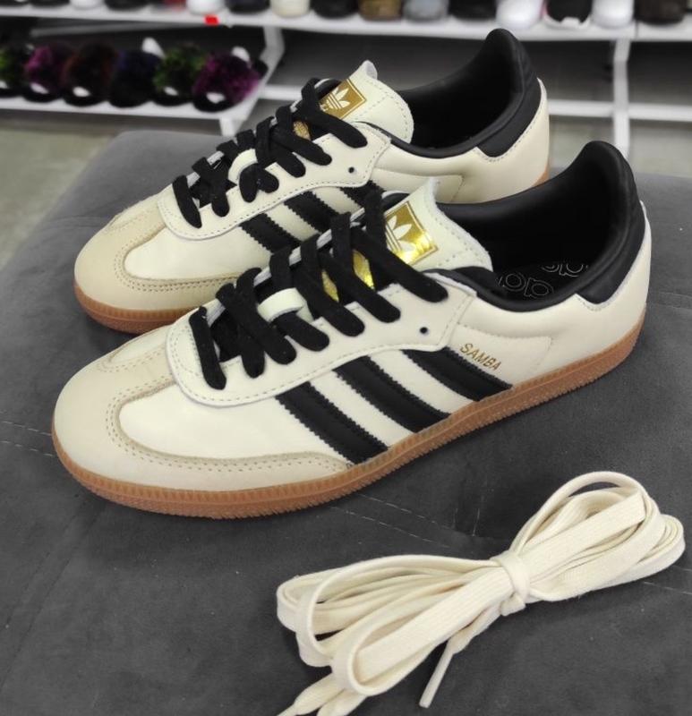 Кросівки adidas samba og shoes beige id0478 оригінал 100% — ціна 4500 грн у каталозі Кросівки ...