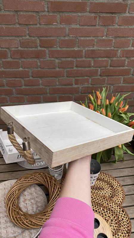 Деревяний декоративний поднос — ціна 200 грн у каталозі Таці Купити товари для дому та побуту за