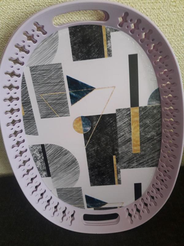 Піднос пластиковий овальний — ціна 100 грн у каталозі Таці Купити товари для дому та побуту за