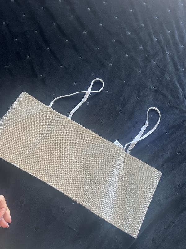 Топ с блестками — цена 328 грн в каталоге Топы Купить женские вещи по доступной цене на Шафе