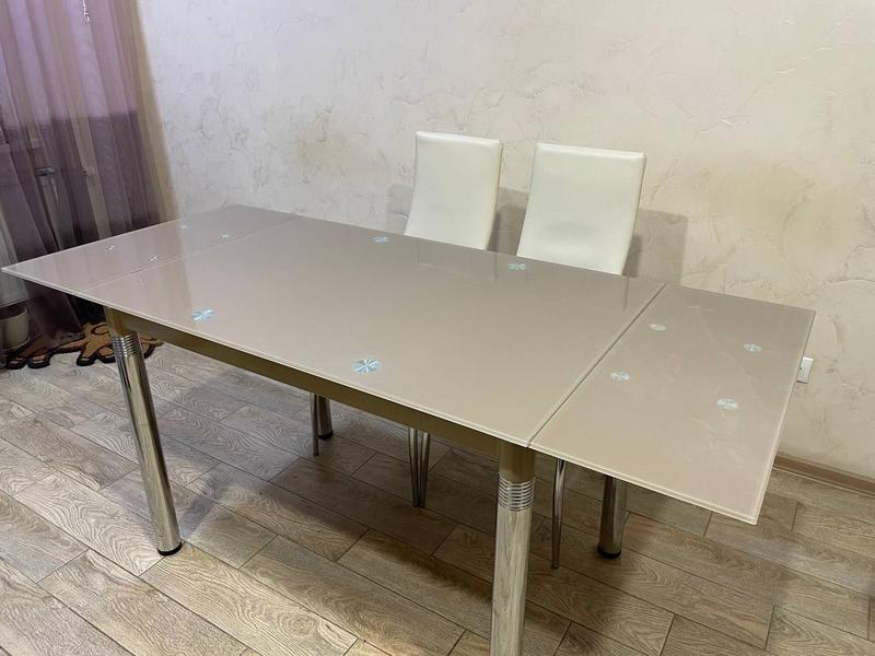 Стіл кухонний скляний — ціна 3000 грн у каталозі Меблі для кухні Купити товари для дому та