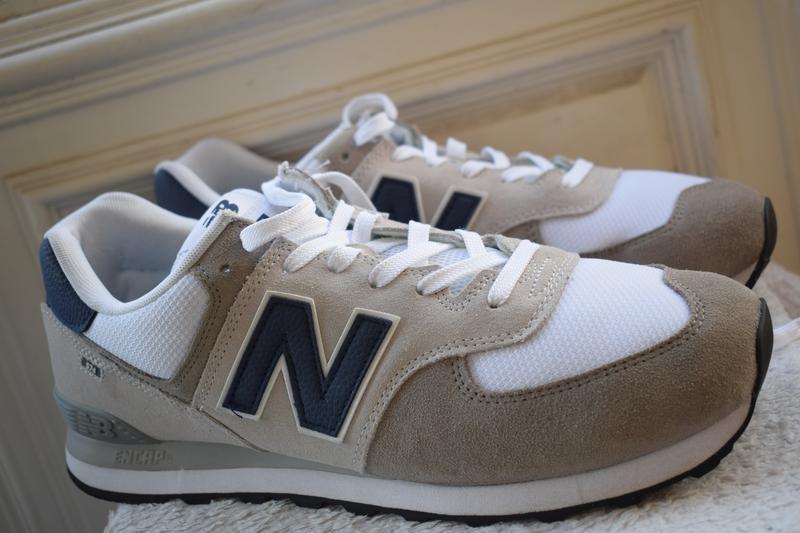 Замшевые кроссовки кросовки кеды мокасины сникеры new balance 574 р. 47 ...