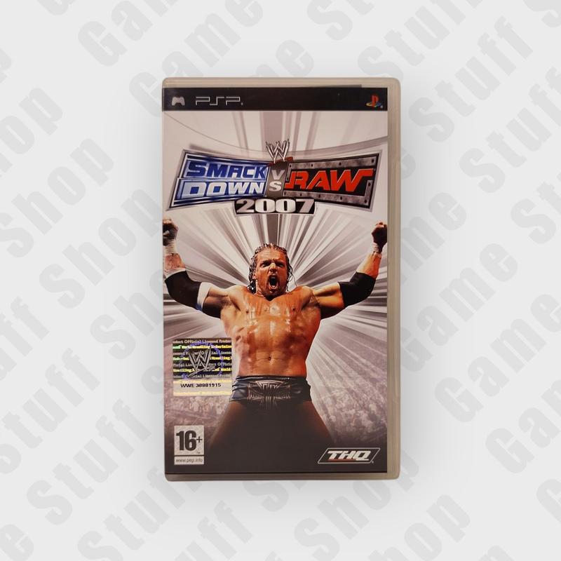 🔘 диск з грою wwe smackdown vs raw 2007 (sony psp) 🔘 — ціна 400 грн у ...