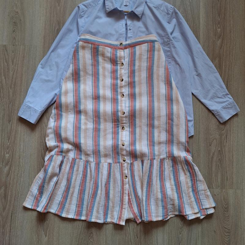 Муслінова міді спідниця — ціна 250 грн у каталозі Міді спідниці Купити жіночі речі за доступною