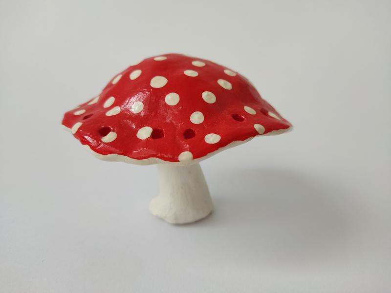 Подставка гриб под серьги ручной работы статуэтка — цена 350 грн в