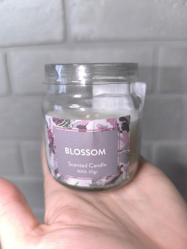 Ароматизированная стеклянная свеча конфета — цена 70 грн в каталоге Свечи Купить товары для дома