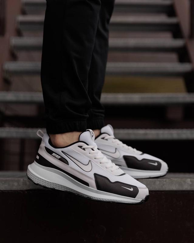 Кросівки nike simple white black 🔥топова модель 👟хіт продажів 🔝 — ціна ...
