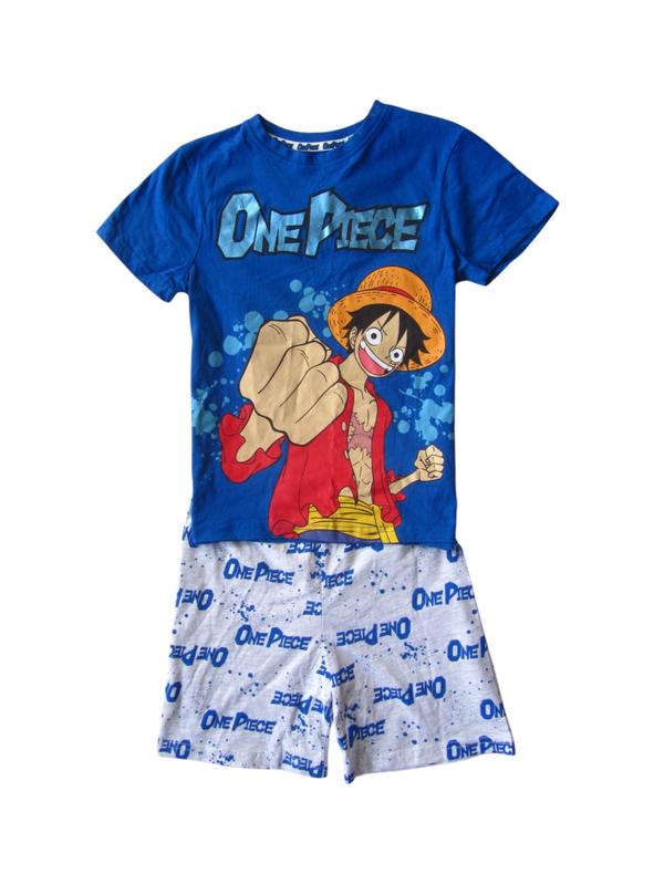 Бавовняна футболка шорти комплект костюм one piece ван піс primark ...