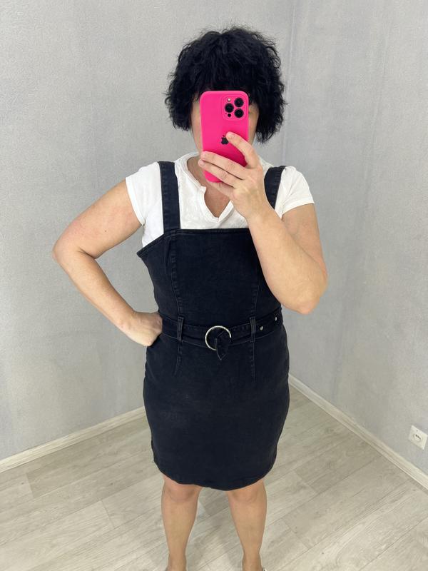 Джинсовий сарафан — ціна 275 грн у каталозі Сарафани Купити жіночі речі за доступною ціною на