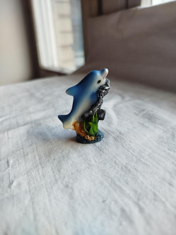 Статуэтка дельфин статуэтка морская тематика дельфин маленький сувенир — цена 150 грн в каталоге