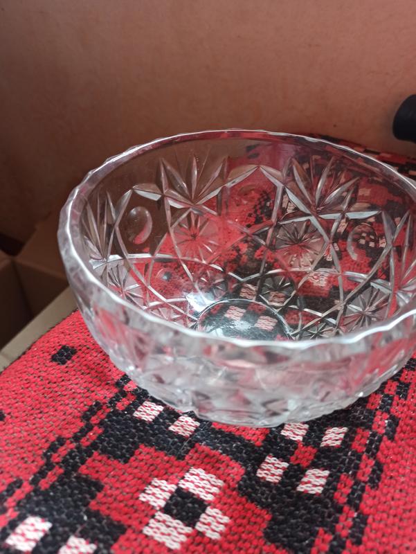 Кришталева салатниця — ціна 100 грн у каталозі Вази для цукерок Купити товари для дому та побуту