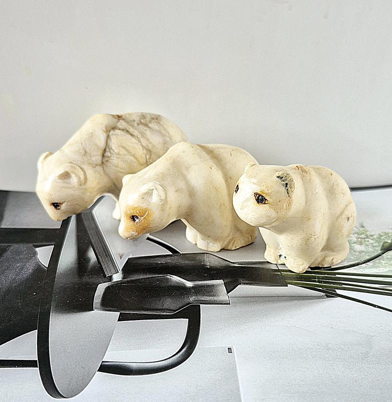 Статуетка мармур ведмедики мармурові слон — ціна 155 грн у каталозі Статуетки Купити товари для