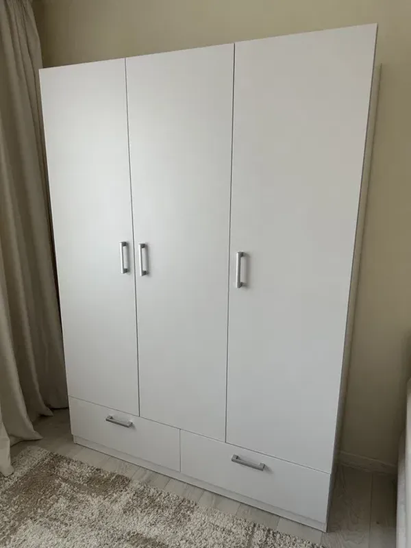 Шкаф белый Jysk в идеальном состоянии — ціна 5500 грн у каталозі Шафи Купити товари для дому та