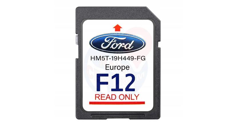 Нові карти навігації f12 для ford sync 2 gps європа (sd-карта 64gb ...