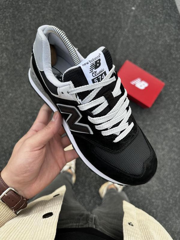 New balance 574 black/grey артикул: 473-7 — ціна 2100 грн у каталозі ...