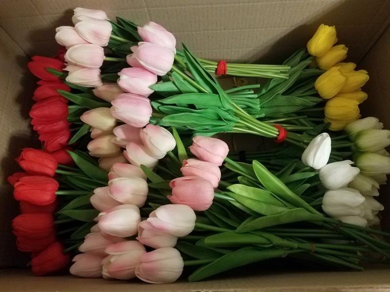 Латексные тюльпаны — цена 30 грн в каталоге Искусственные цветы Купить товары для дома и быта по