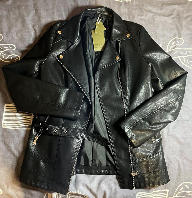 Куртка зі штучної шкіри — ціна 800 грн у каталозі Куртки Купити жіночі речі за доступною ціною