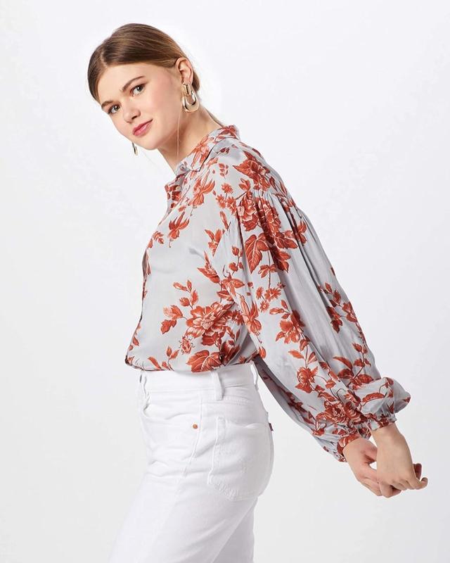 Широка блузка Oversize — ціна 400 грн у каталозі Блузи Купити жіночі речі за доступною ціною на