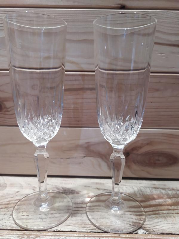 Кришталеві келихи 2 шт — ціна 350 грн у каталозі Келихи і фужери Купити товари для дому та