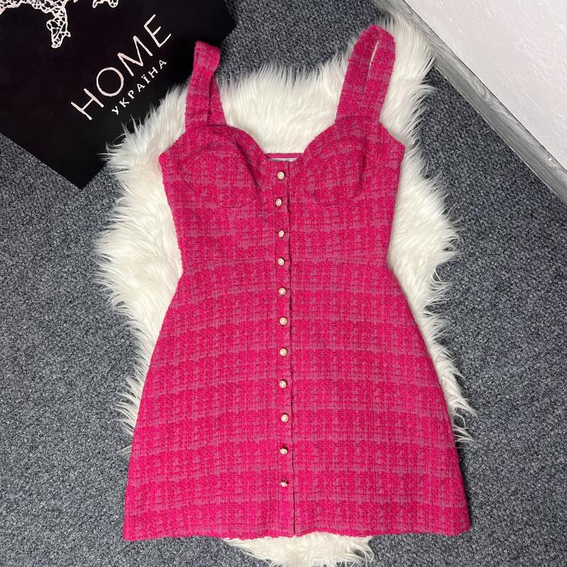 Стильний твідовий сарафан — ціна 680 грн у каталозі Сарафани Купити жіночі речі за доступною