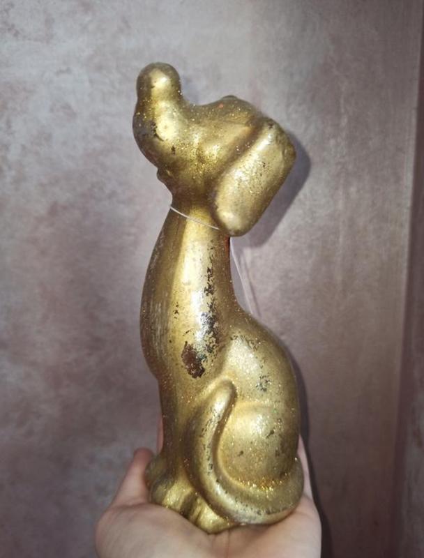 Класна стильна керамічна фігурка статуетка собака — ціна 40 грн у каталозі Статуетки Купити