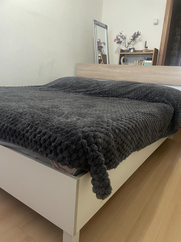 Двоспальне ліжко з матрасом стан нового — ціна 8000 грн у каталозі Ліжка Купити товари для дому