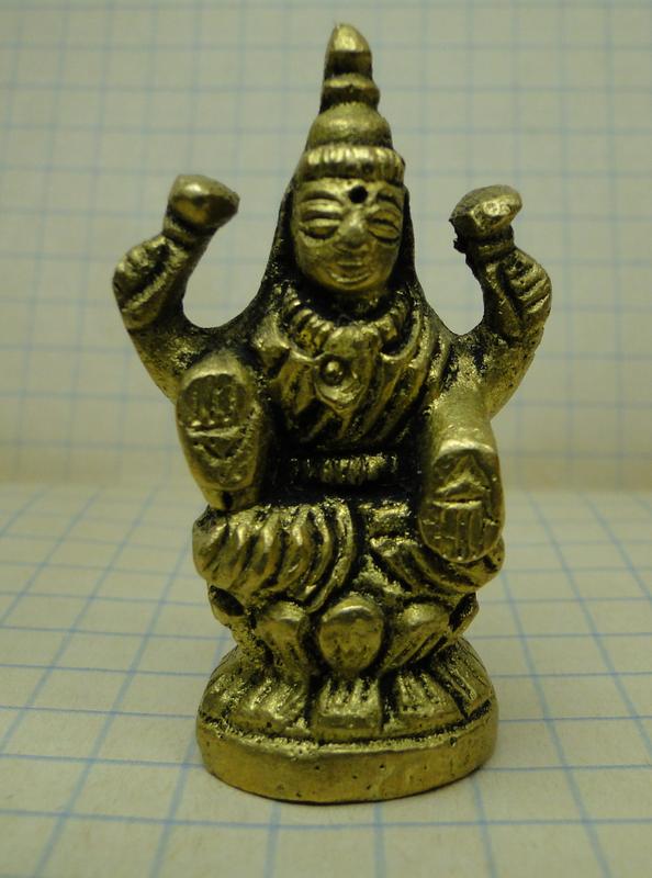 Бронзовая статуэтка богини лакшми — цена 295 грн в каталоге Статуэтки Купить товары для дома и