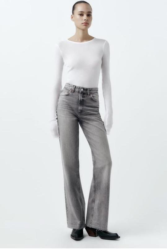 Джинси zara wide leg high rise 34 р — ціна 1150 грн у каталозі Джинси Купити жіночі речі за ...