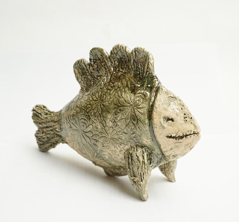 Оригінальна керамічна статуетка ′рибка′ — ціна 296 грн у каталозі Статуетки Купити товари для