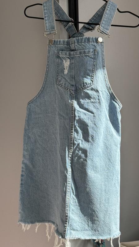 Джинсовий сарафан — ціна 400 грн у каталозі Сарафани Купити жіночі речі за доступною ціною на