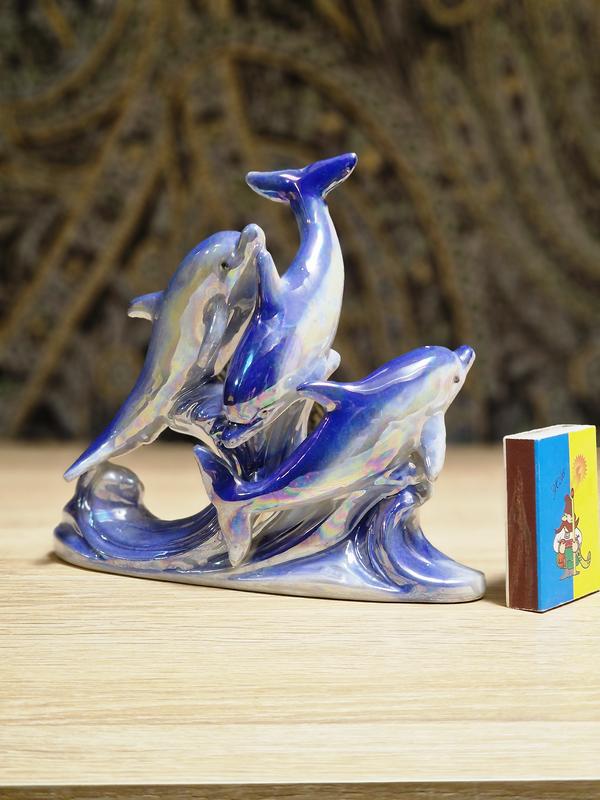 Порцелянова статуетка дельфіни англія — ціна 400 грн у каталозі Статуетки Купити товари для