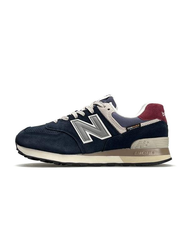 New balance 574 navy wine — ціна 2290 грн у каталозі Кросівки Купити ...