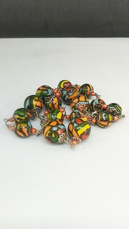 Яскраве вінтажне намисто — ціна 260 грн у каталозі Кольє і намиста Купити аксесуари за доступною