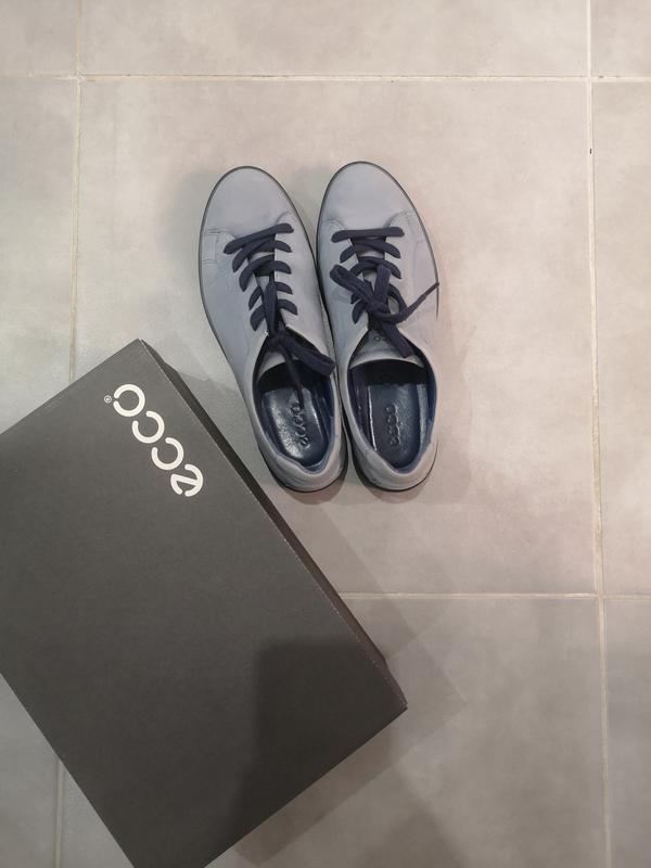 Кеды женские Ecco голубого цвета — цена 850 грн в каталоге Кеды Купить женские вещи по доступной