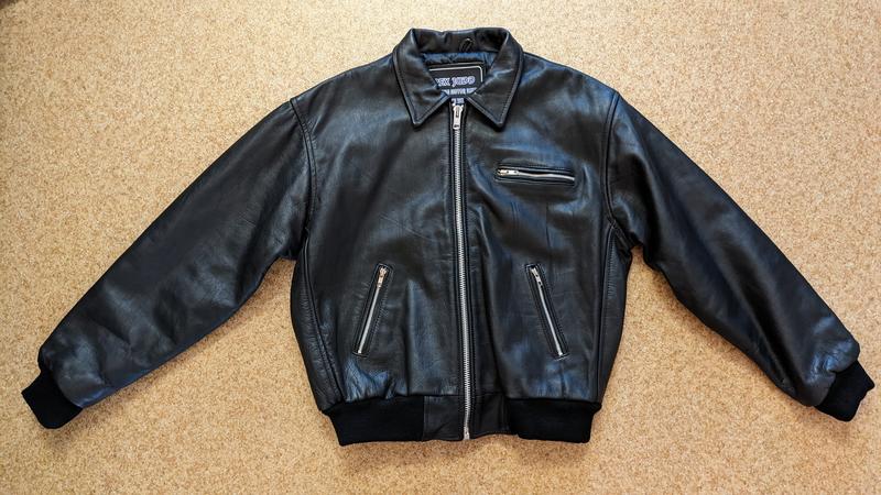 Кожаная мотокуртка rex judd cafe racer bomber jacket — цена 5000 грн в ...