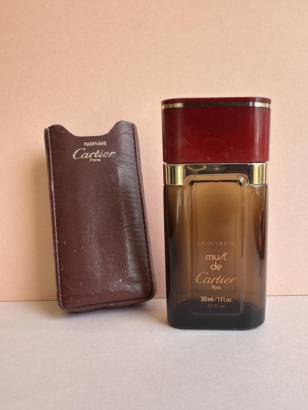Must de cartier pour homme вінтажний флакон оригінал! — цена 1385 грн в ...