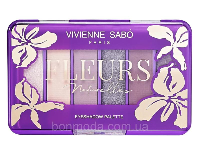 Vivienne sabo fleurs naturelles eyeshadow palette палетка теней для век № 03 "iris" — цена 225 ...
