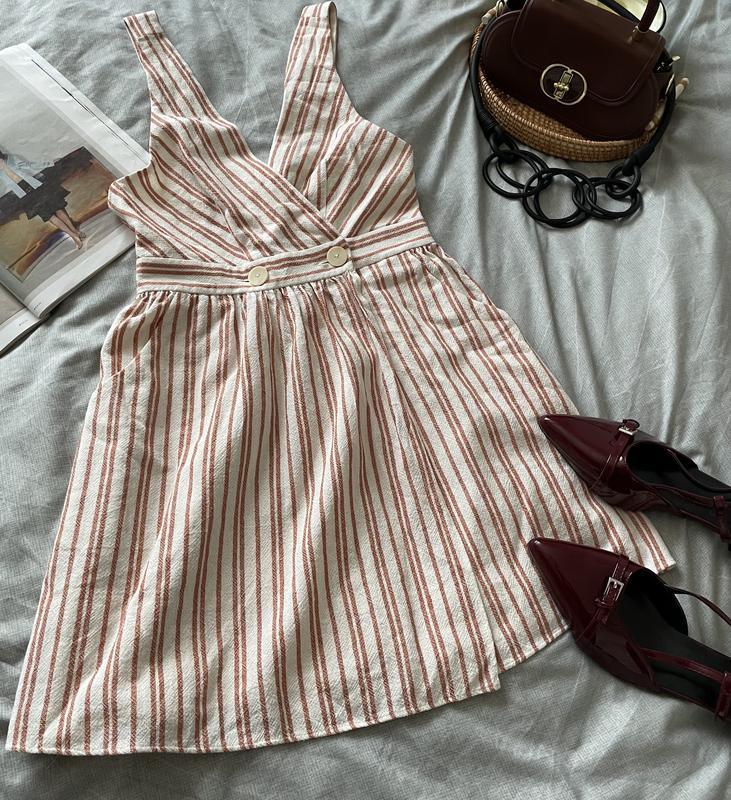 Сарафан в полоску — цена 149 грн в каталоге Сарафаны Купить женские вещи по доступной цене на