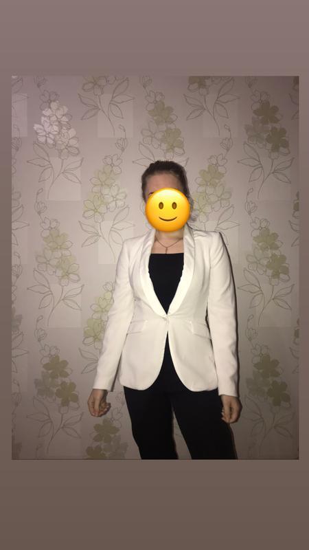 Белый пиджак жакет — цена 181 грн в каталоге Пиджаки и жакеты Купить женские вещи по доступной