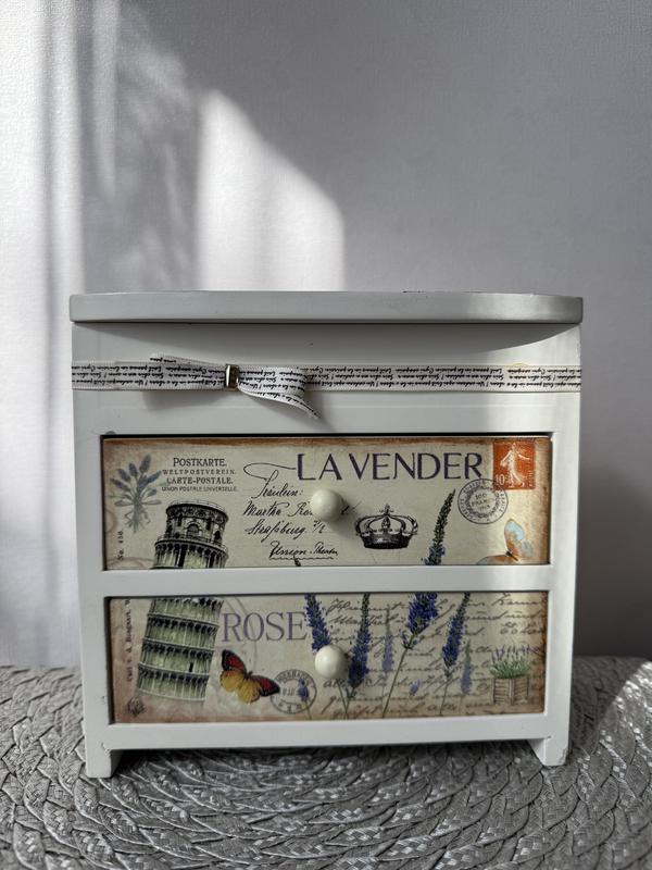 Шкатулка декоративна вінтажна — ціна 150 грн у каталозі Скриньки Купити товари для дому та