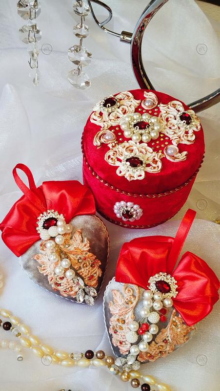 Подарункова шкатулка для прикрас — ціна 280 грн у каталозі Скриньки Купити товари для дому та