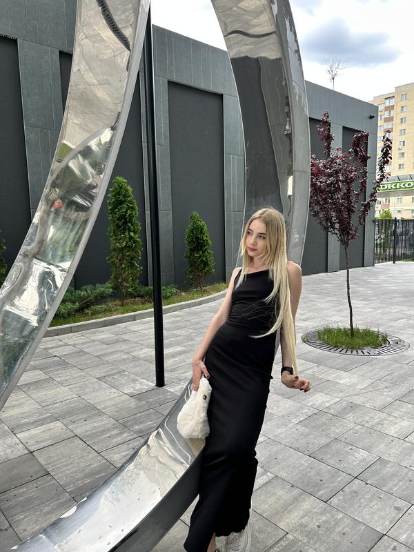 Чорна сукня ️ — ціна 380 грн у каталозі Довгі сукні Купити жіночі речі за доступною ціною на