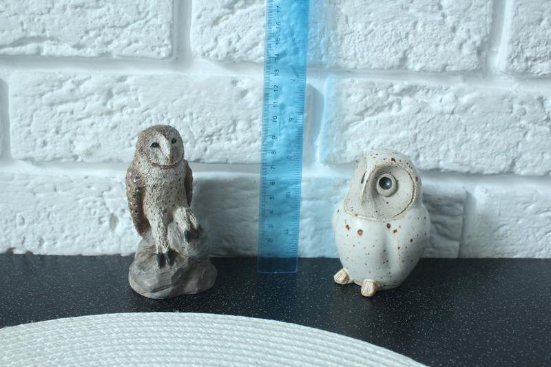 Статуетка сова кераміка лот 2 шт — ціна 460 грн у каталозі Статуетки Купити товари для дому