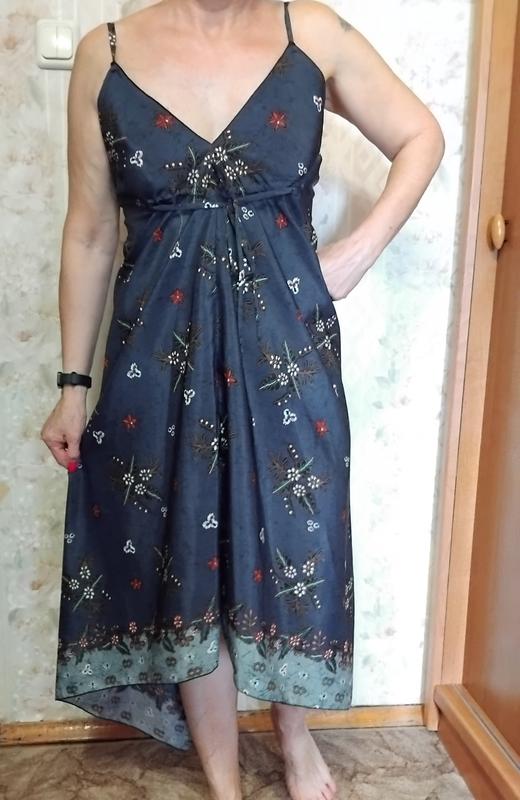 Шёлк 100 летний сарафан — ціна 349 грн у каталозі Сарафани Купити жіночі речі за доступною