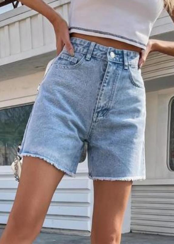 Джинсові шорти бермуди — ціна 300 грн у каталозі Шорти Купити жіночі речі за доступною ціною на